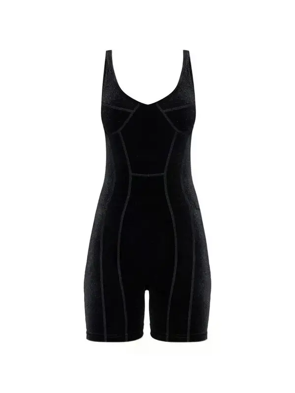 Vetements Seam-detail Jumpsuit - Black