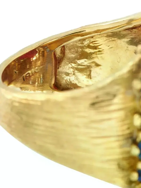 LB EXCLUSIVE Diamond, Ruby, And Sapphire Ring