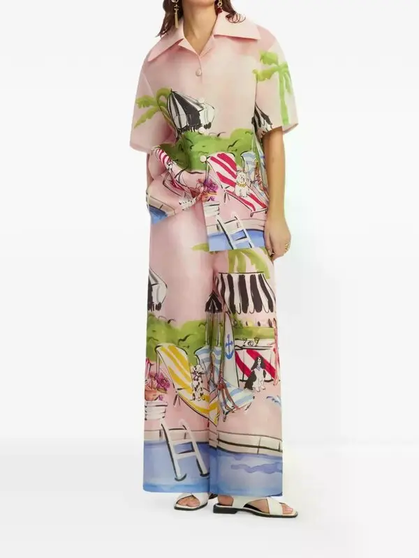 LEO LIN Casey Printed Shirt