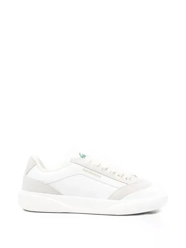 Casablanca Panelled Round Toe Lace-up Sneakers