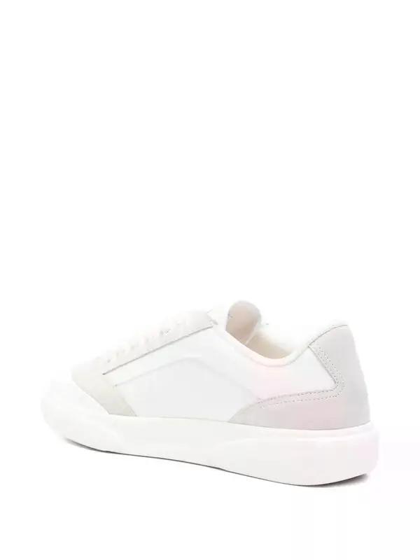 Casablanca Panelled Round Toe Lace-up Sneakers