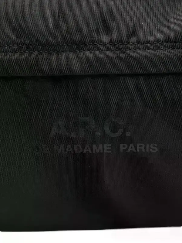 A.p.c. Zip Pocket Backpack - Black