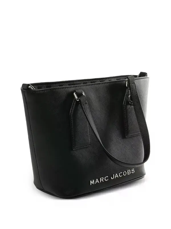 Marc Jacobs Logo-lettering Tote Bag - Black