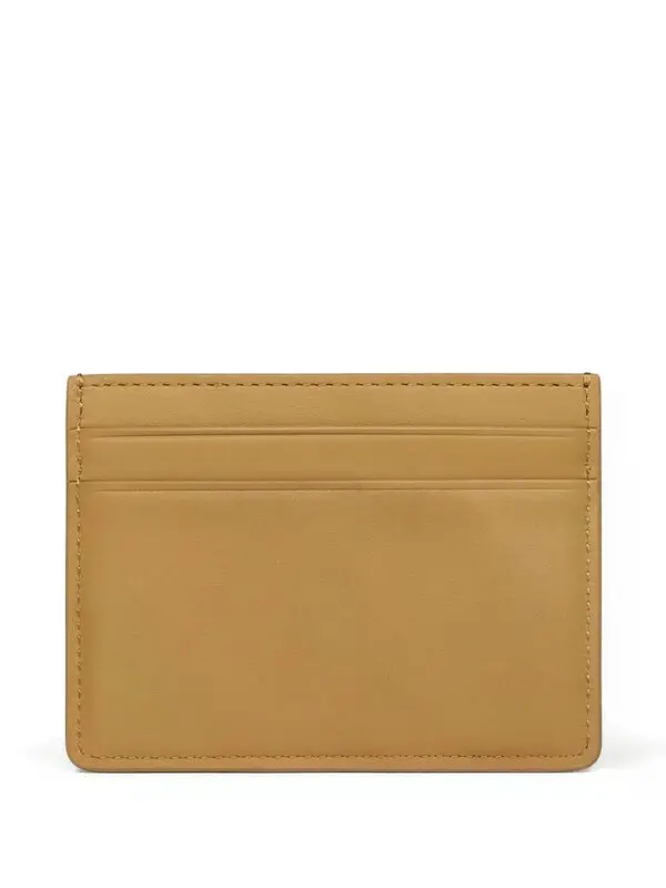 Sandro Leather Logo Card Holder - Neutrals