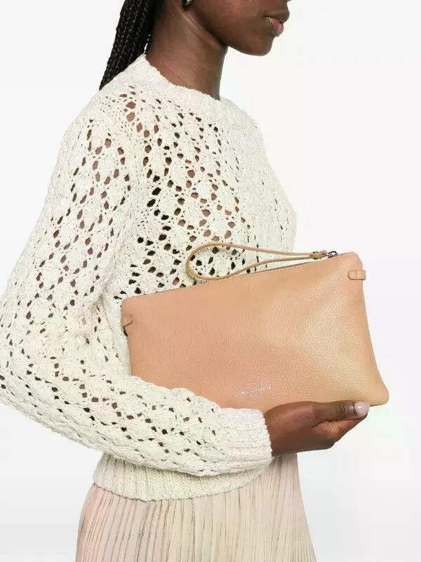 GIANNI CHIARINI Hermy Zipped Clutch