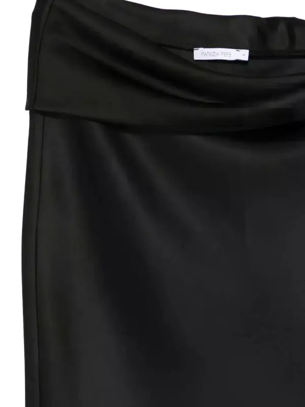 Patrizia Pepe Draped Midi Skirt