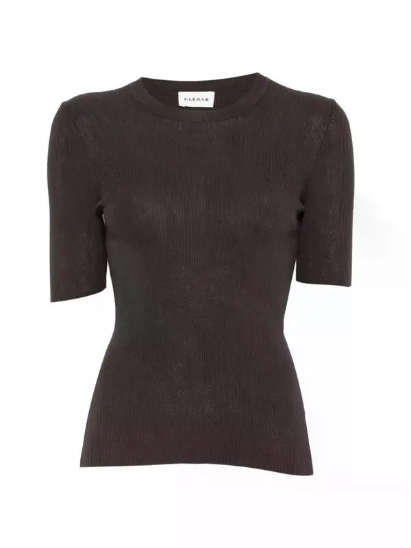 P.a.r.o.s.h Short-sleeve Crewneck Sweater