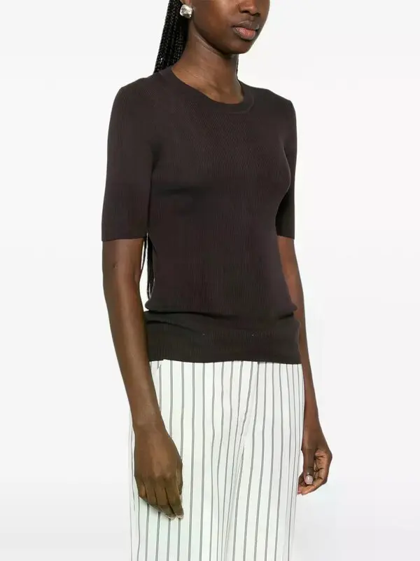 P.a.r.o.s.h Short-sleeve Crewneck Sweater