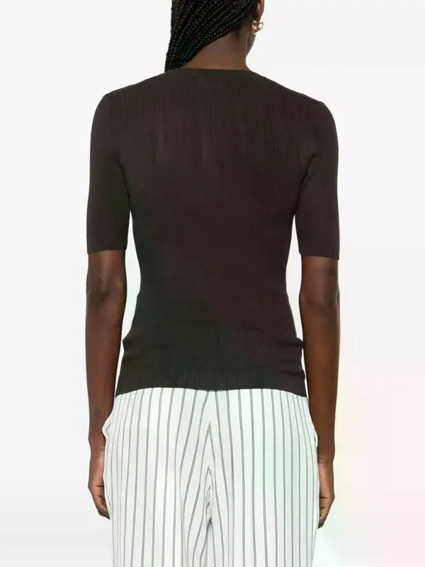 P.a.r.o.s.h Short-sleeve Crewneck Sweater
