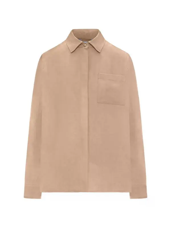 Max Mara Canvas Shirt - Neutrals