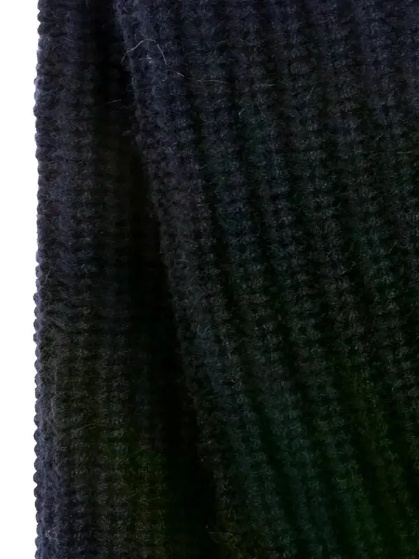 LISA YANG Ribbed Scarf - Blue