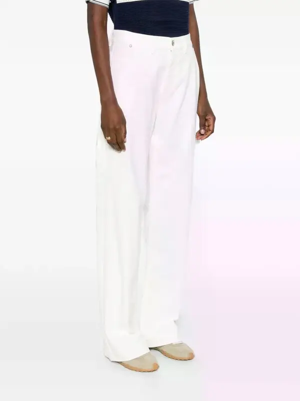 P.a.r.o.s.h Cuoricini Five-pocket Jeans