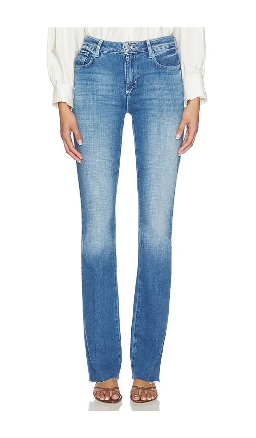 L'Agence Ruth High Rise Straight - Blue