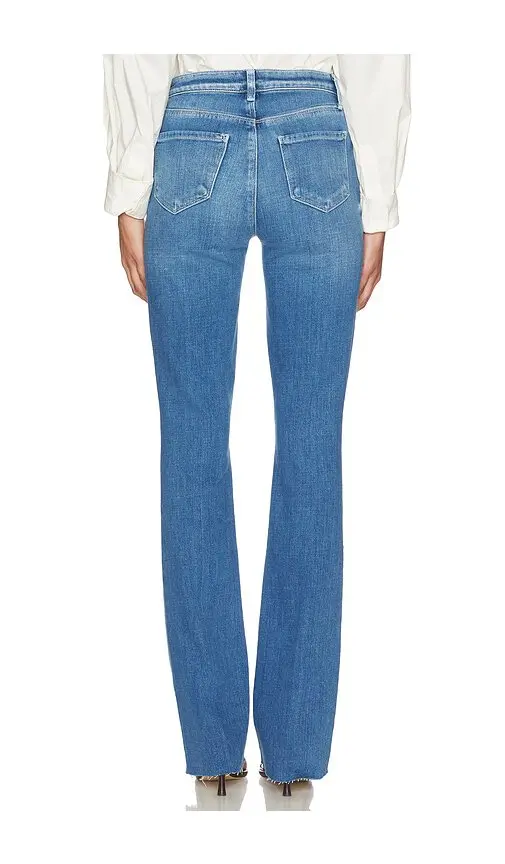 L'Agence Ruth High Rise Straight - Blue