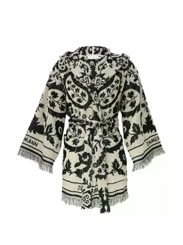 Zimmermann Wanderlust Robe - Neutrals
