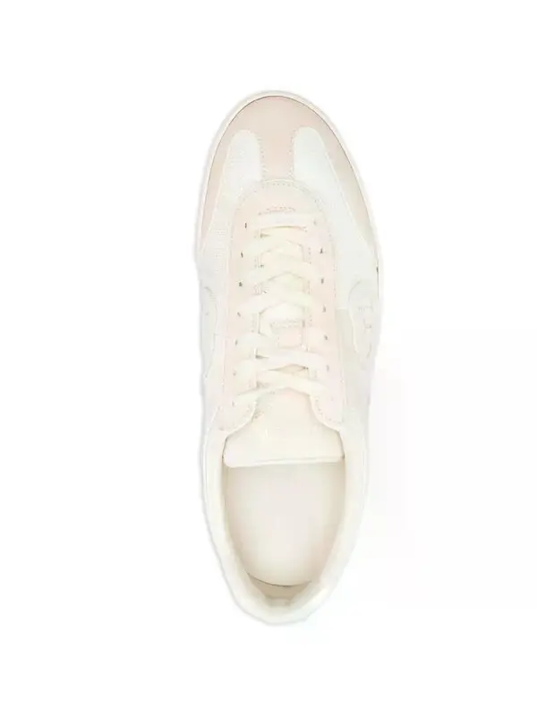 Gucci G75 Suede-panel Sneakers