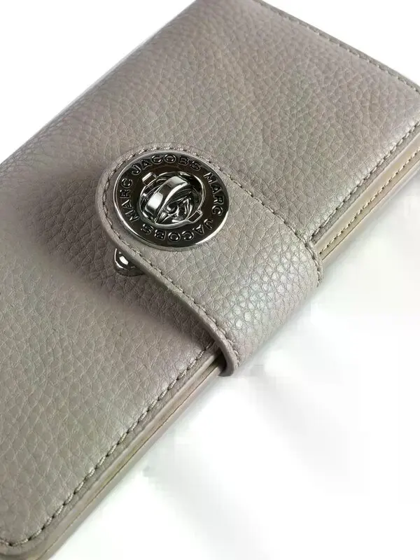 Marc Jacobs Turnlock-fastening Leather Wallet