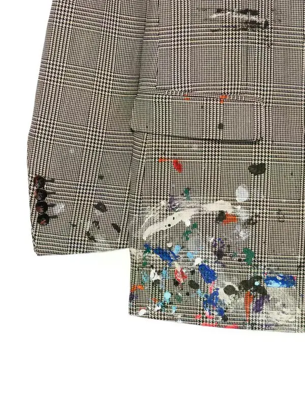 GALLERY DEPT. Check-pattern Double-breasted Coat