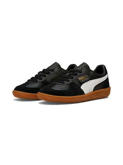Pink Palermo Leather Sneaker - Black