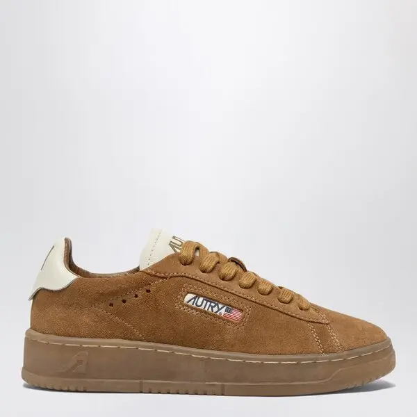 AUTRY Dallas Suede Lace-up Sneakers - Brown
