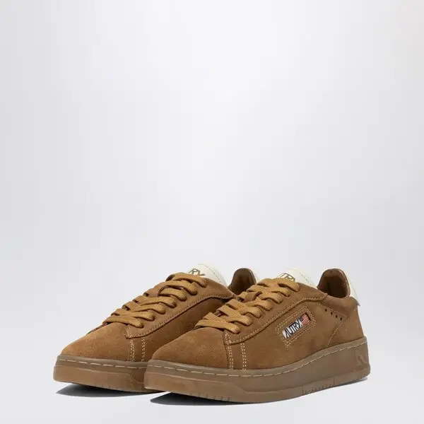 AUTRY Dallas Suede Lace-up Sneakers - Brown