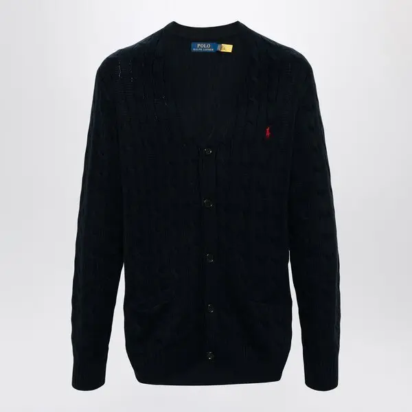 Polo Ralph Lauren Cotton Cable-knit Cardigan - Blue