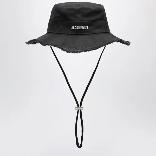 Jacquemus Le Bob Artichaut Bucket Hat - Black