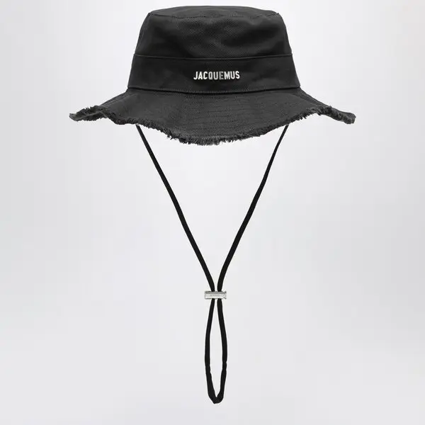 Jacquemus Le Bob Artichaut Cotton Hat - Black