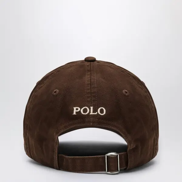 Polo Ralph Lauren Baseball Cap With Embroidered Logo - Brown