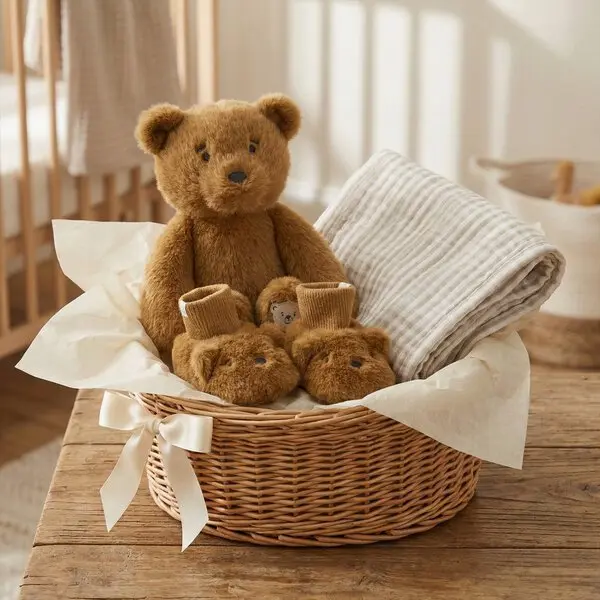 LIEWOOD Beth Bear Slipper And Plush Set - Brown