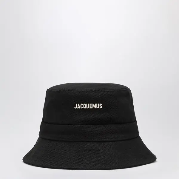 Jacquemus Le Bob Gadjo Cotton Hat - Black