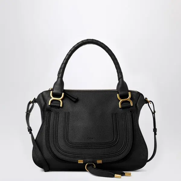Chloé Marcie Bag In Grained Leather
