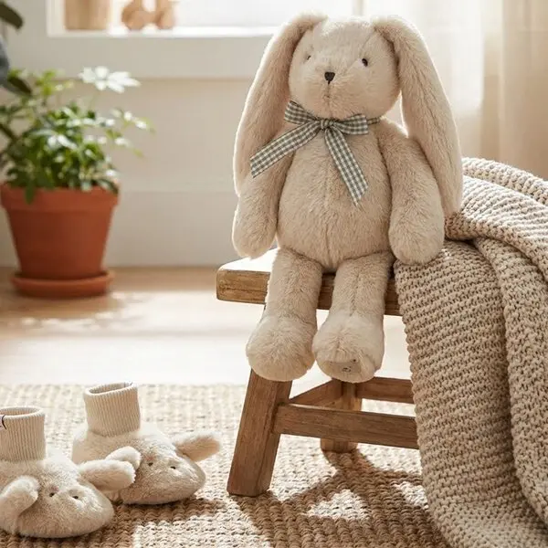 LIEWOOD Beth Rabbit Slipper And Plush Set - White