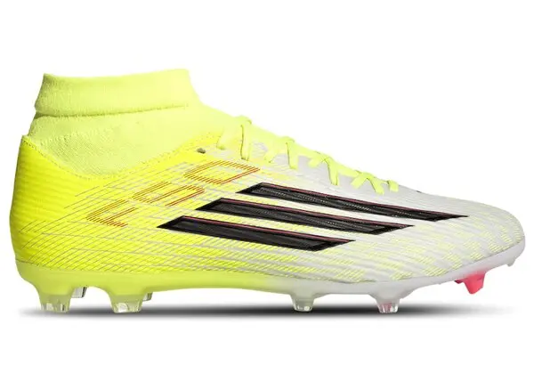 Adidas F50 League Mid Cut Fg/mg Soccer Cleats - Team Solar Yellow 2/core Black/lucid Red