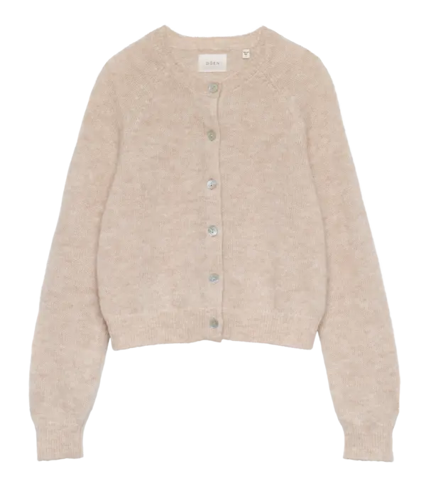 DÔEN Petra Cardigan - Hazelnut Creme