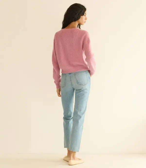 DÔEN Petra Cardigan - Rosebud