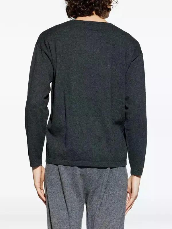 LISA YANG Theodor Long-sleeve Sweater - Grey