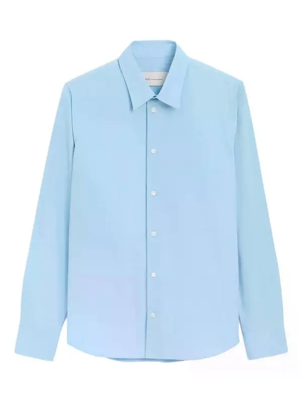 AMI Paris De Coeur Logo-embroidered Shirt