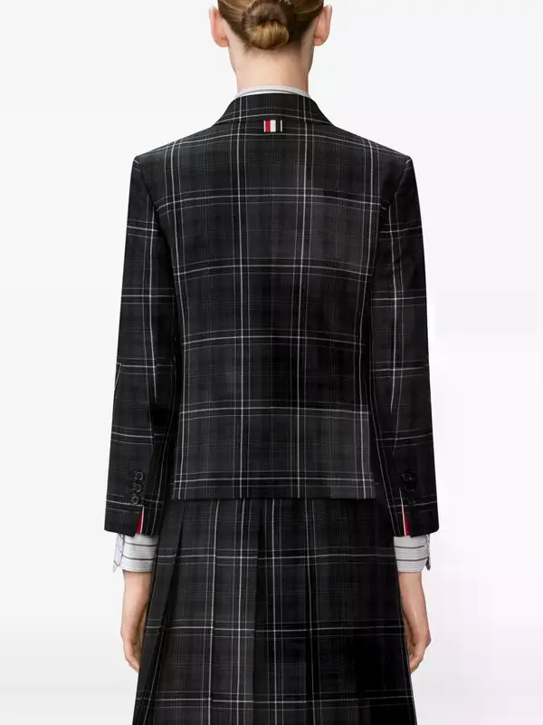 Thom Browne Plaid Blazer