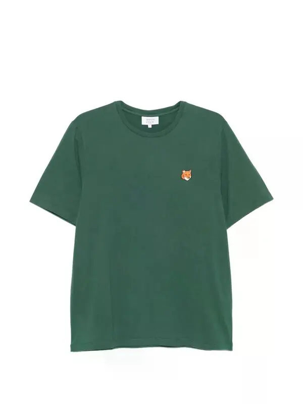 Maison Kitsuné Fox-motif T-shirt - Green