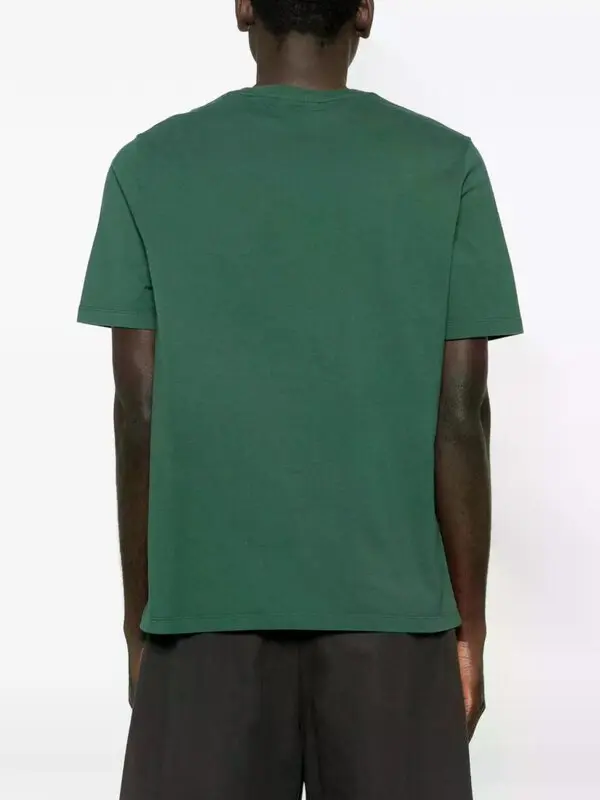Maison Kitsuné Fox-motif T-shirt - Green