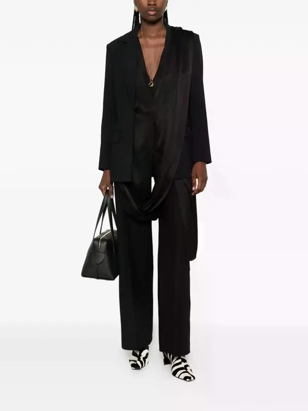 JOSEPH Fallon Single-breasted Blazer - Black
