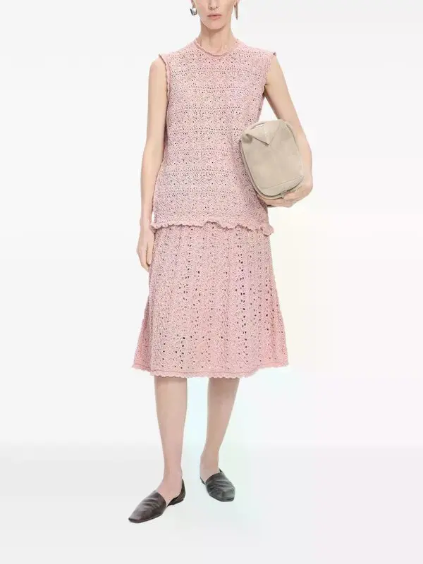 JNBY Jacquard Vest - Pink