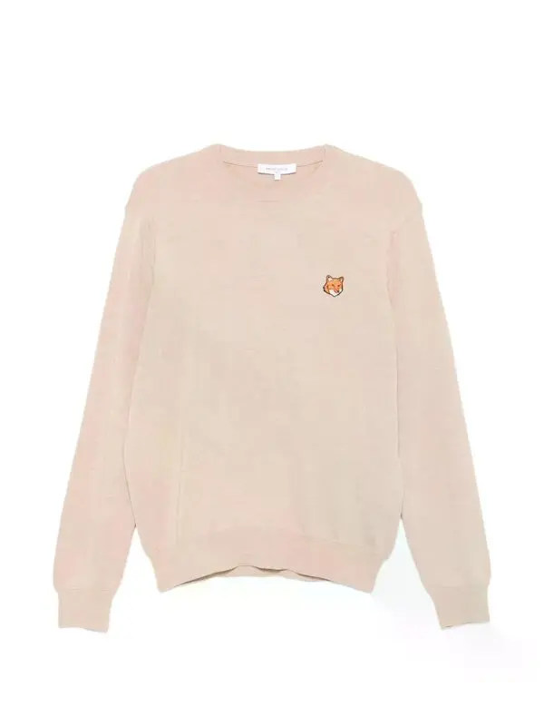 Maison Kitsuné Logo-embroidered Sweater