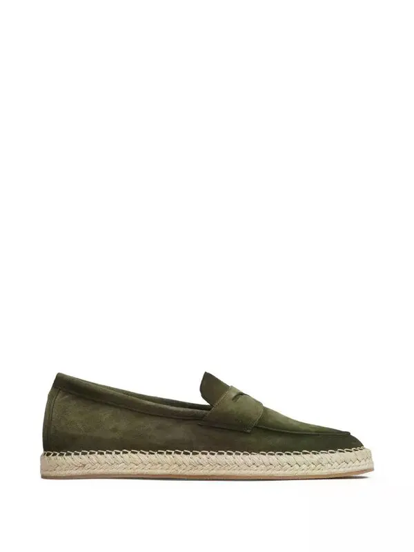 Santoni Suede Espadrilles