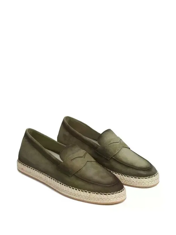 Santoni Suede Espadrilles