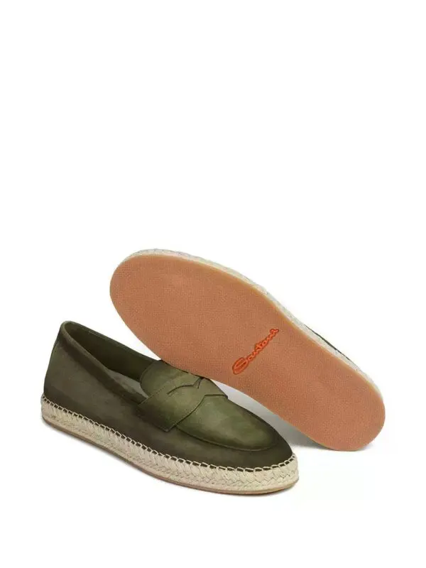 Santoni Suede Espadrilles