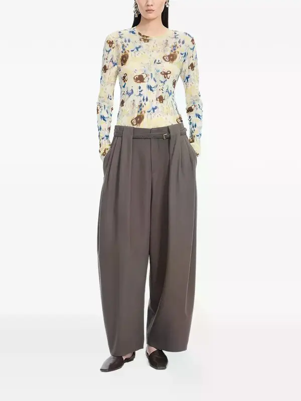 JNBY Floral Printed T-shirt - Yellow