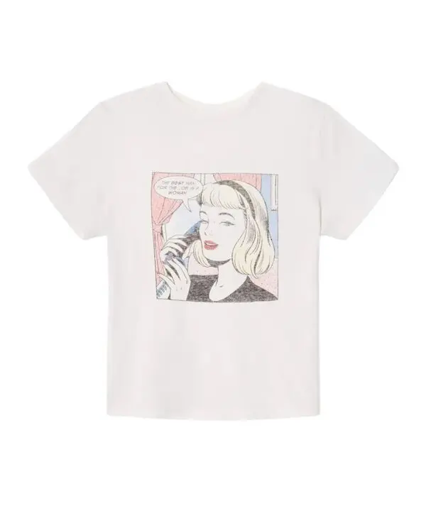 RE/DONE Printed T-shirt - White