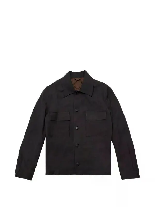 SELECTED Button Flap-pocket Overshirt